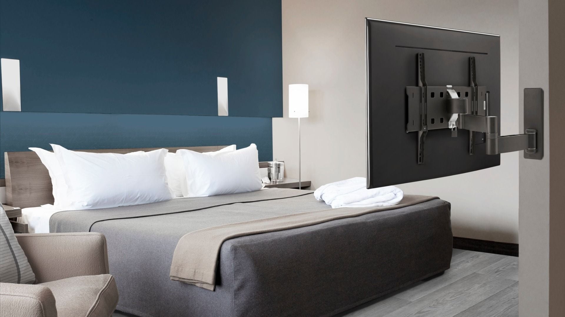 PFW series - full-motion display wall mounts | Vogel's Professional