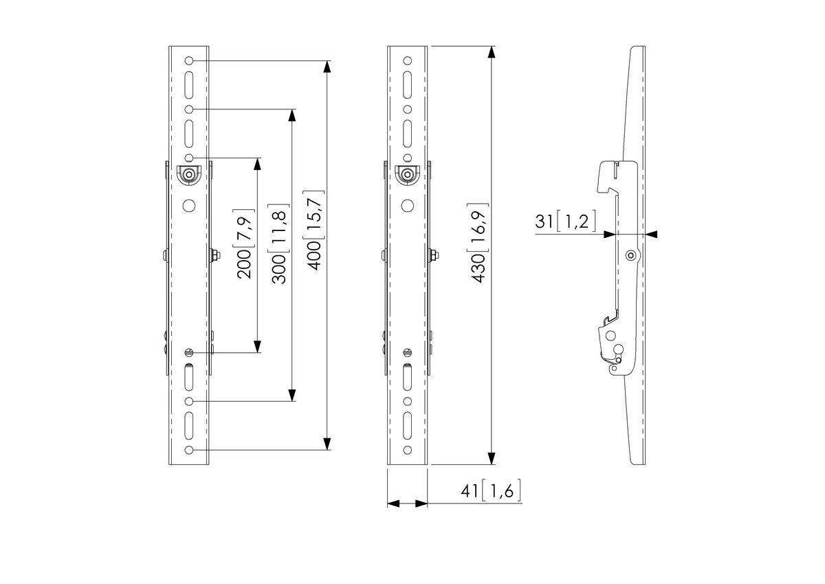 PFS 3204 Display Interface Strips | Vogel's