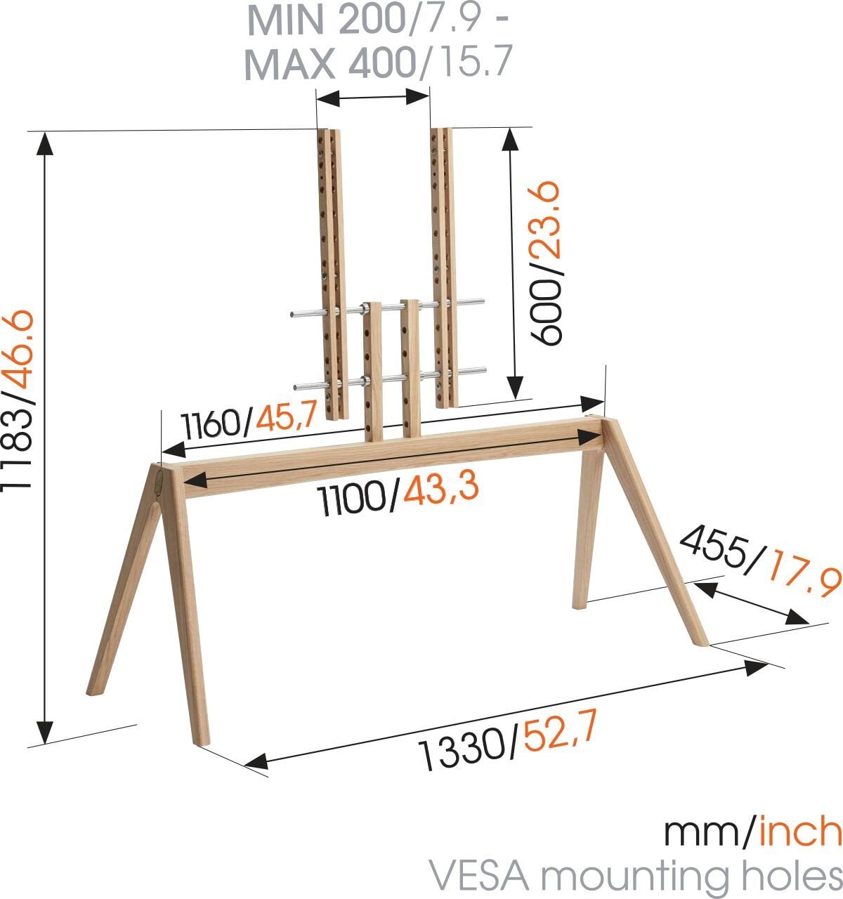 NEXT OP2 TV Floor Stand | Vogel's