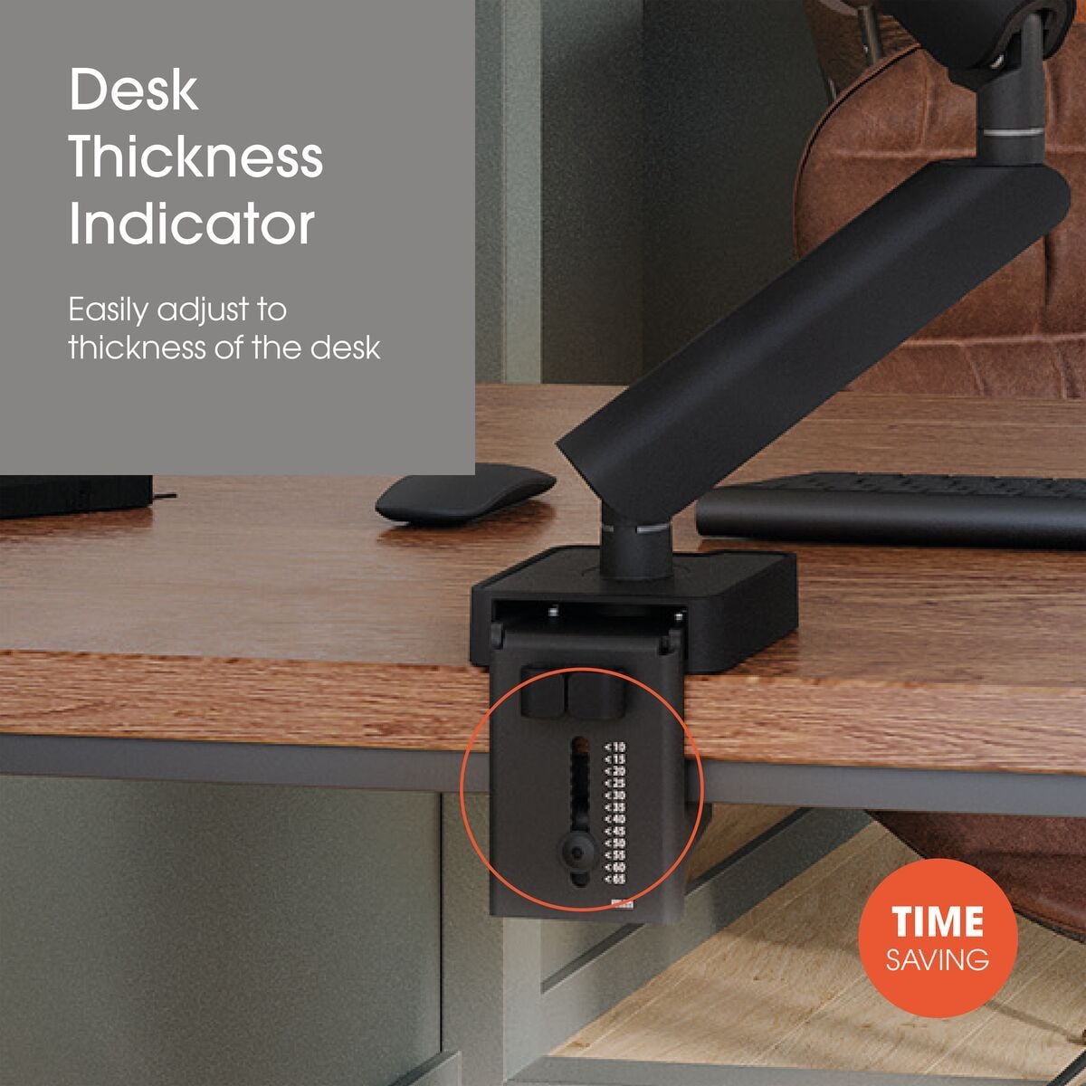 MOMO 4127B Monitorarm Motion Plus | Vogel's
